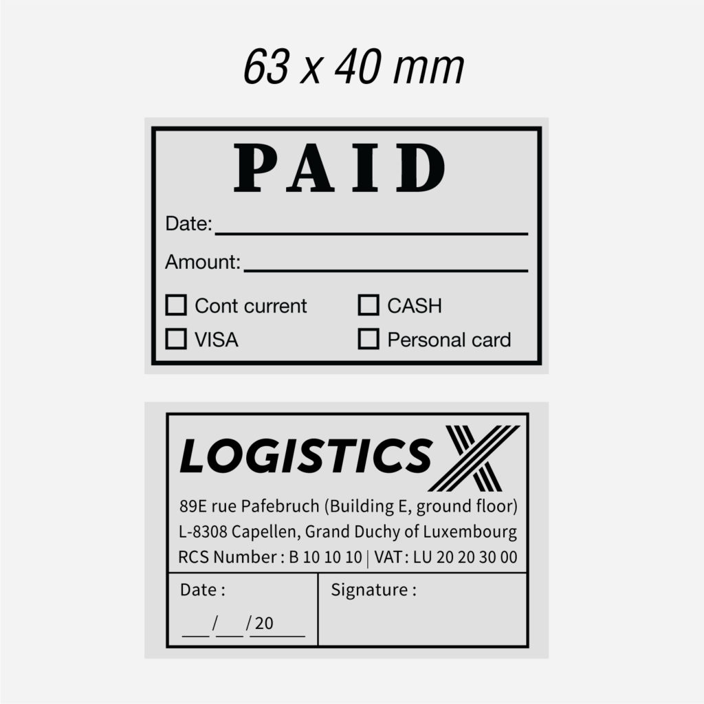 COLOP EOS 55 – Tampon Flash personnalisé - HANKO Stempel